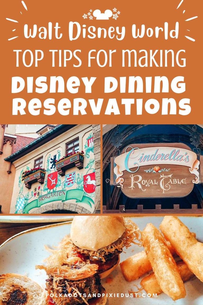 12 Tips for Getting Disney Dining Reservations