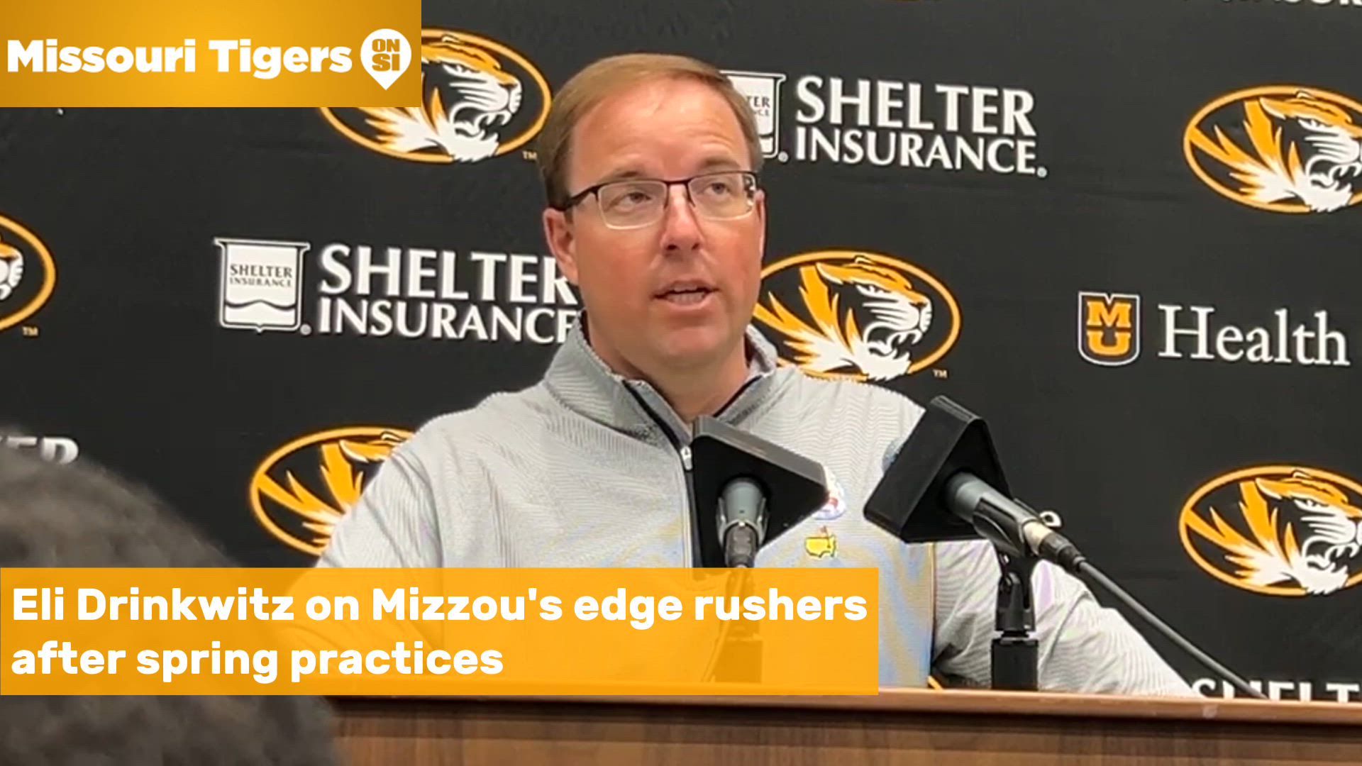 Eli Drinkwitz on Mizzou's edge rushers after spring practices