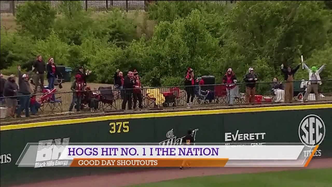 Hogs baseball & more shout outs