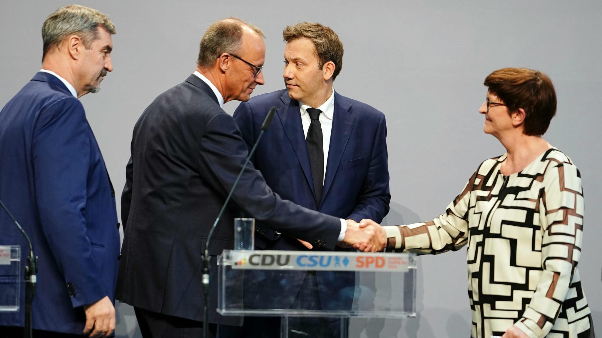 Koalitionsvertrag 2025 als pdf: Die Vereinbarung von CDU, CSU und SPD zum Download