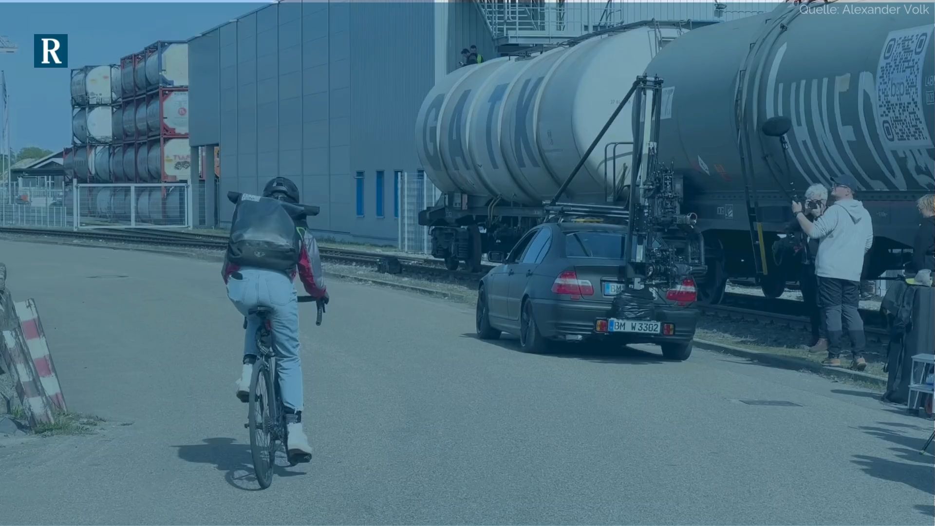 Tatort-Dreh in Ludwigshafen