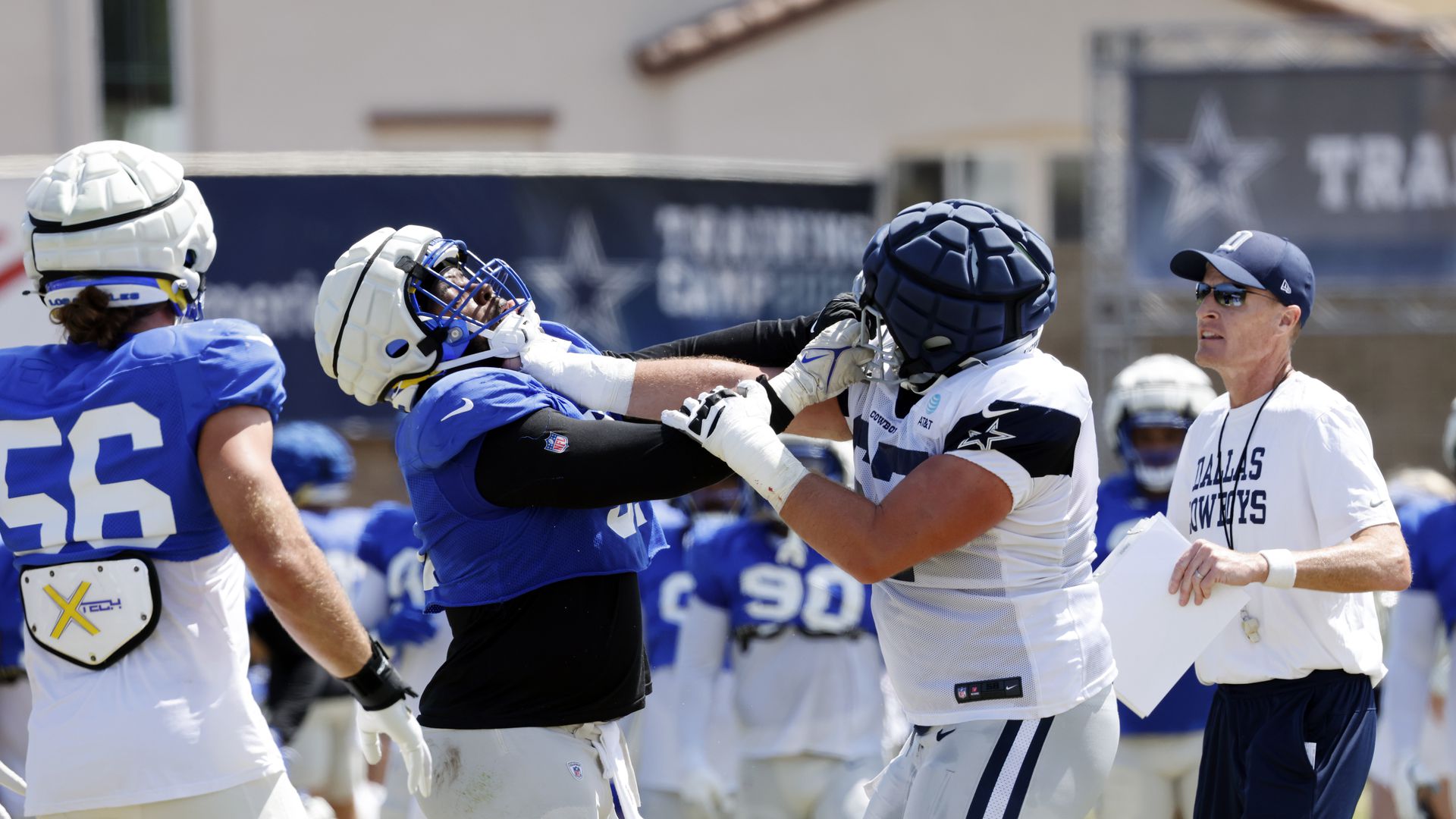 Rams ready to mix it up in spring workouts