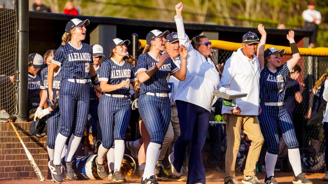 NCHSAA 4A West Softball Playoff Projection - 2025