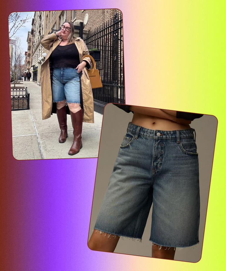 These Under-$100 Anthropologie Jorts Turned Us Into Denim Short Converts