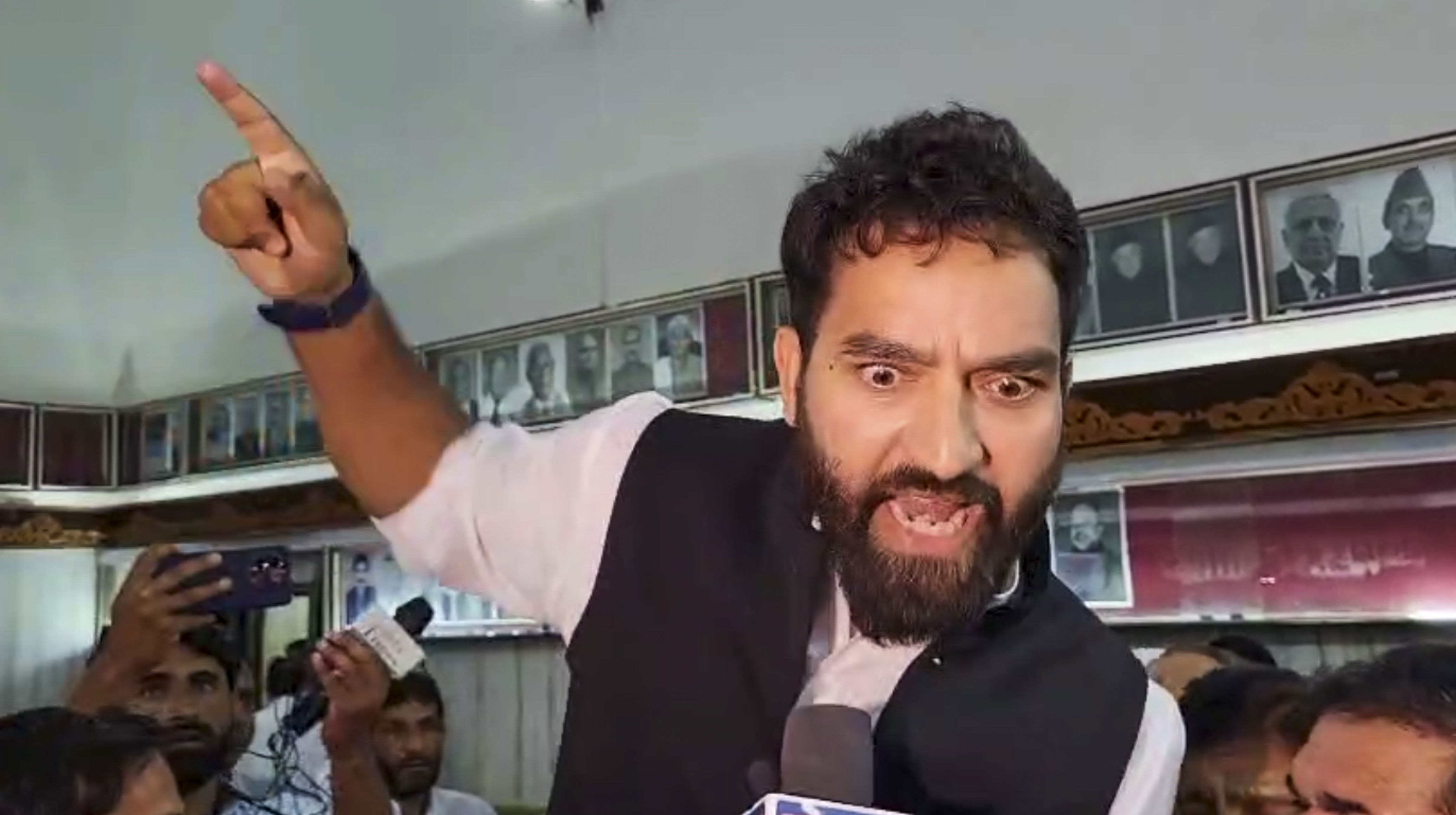 Ugly scenes on J-K Assembly premises as AAP MLA alleges assault by BJP ...