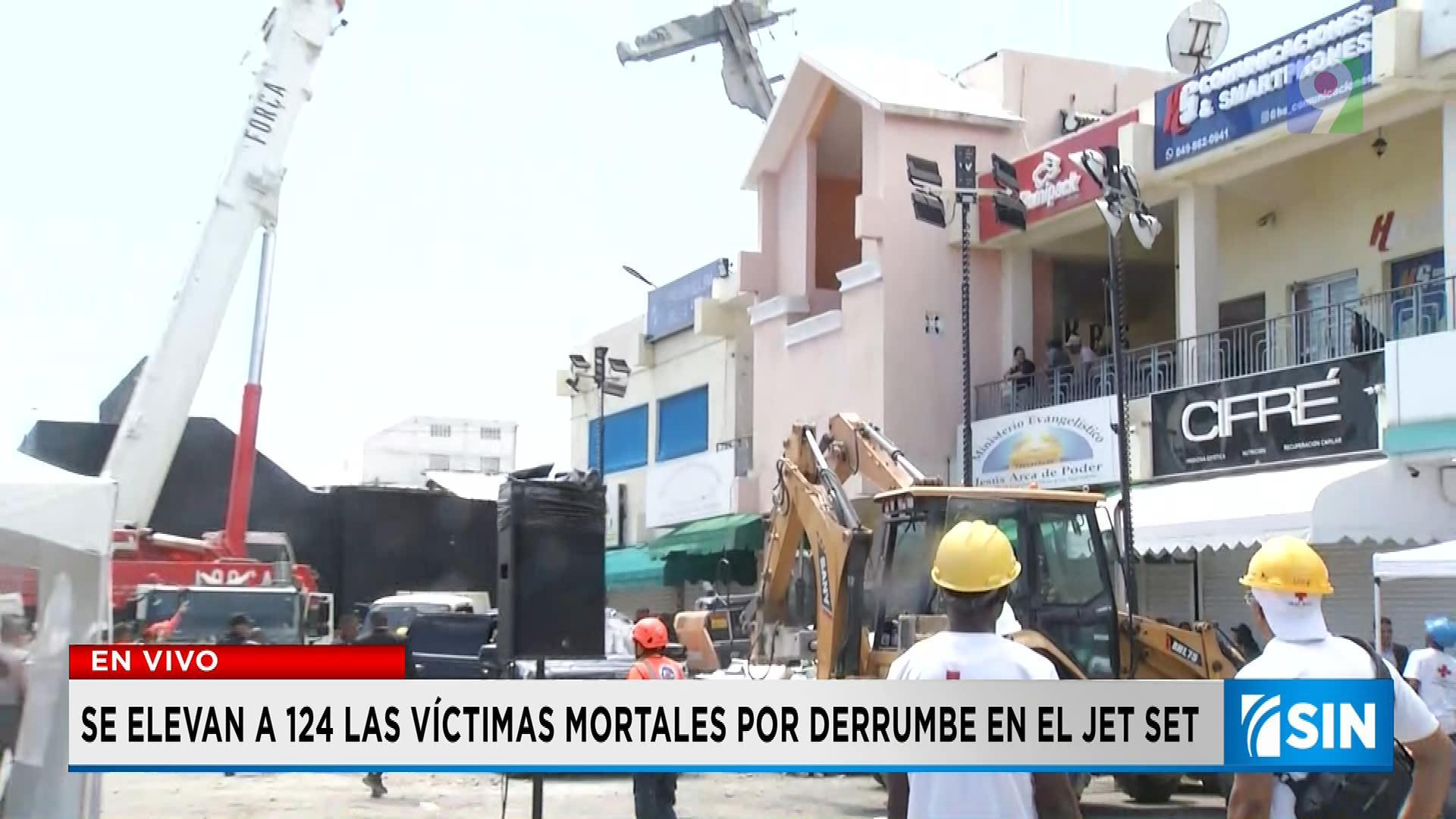 Continúan retiro de escombros en el Jet Set | Primera Emisión SIN