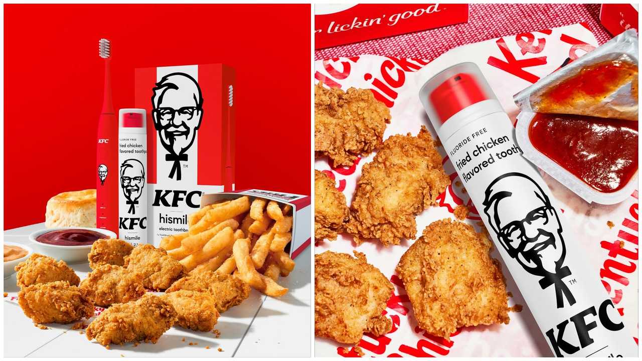 KFC's Fried Chicken Toothpaste Is Real – And It Already Sold Out