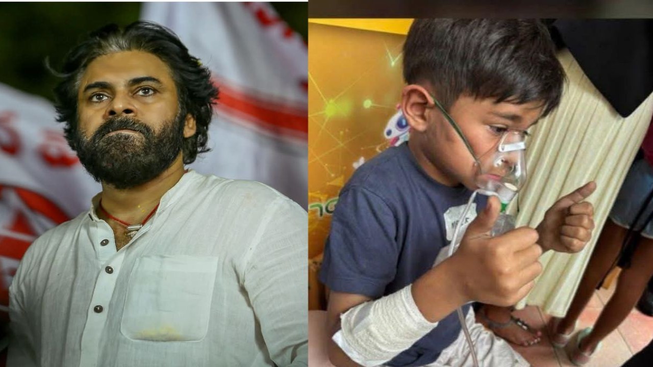 Viral Photo: Pawan Kalyan’s 8-year-old son Mark Shankar undergoes ...