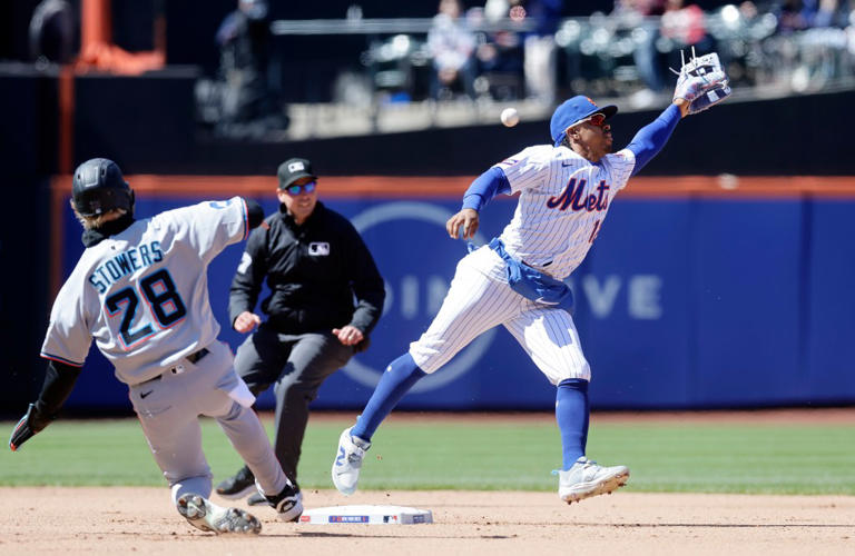 Mets bats go ice cold again at chilly Citi Field in shutout loss to Marlins