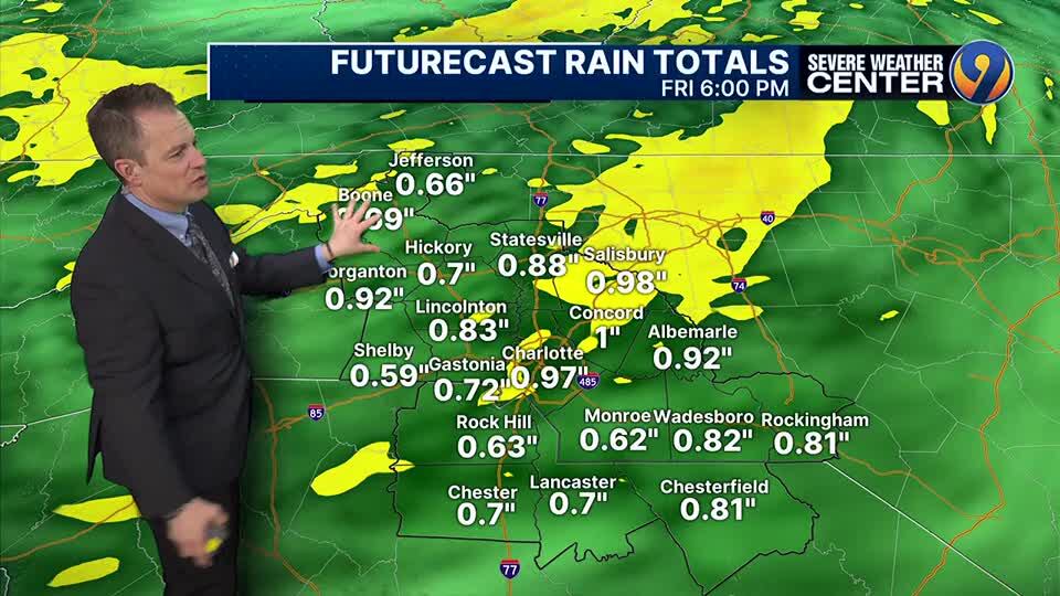 Wednesday evening's forecast with Chief Meteorologist John Ahrens
