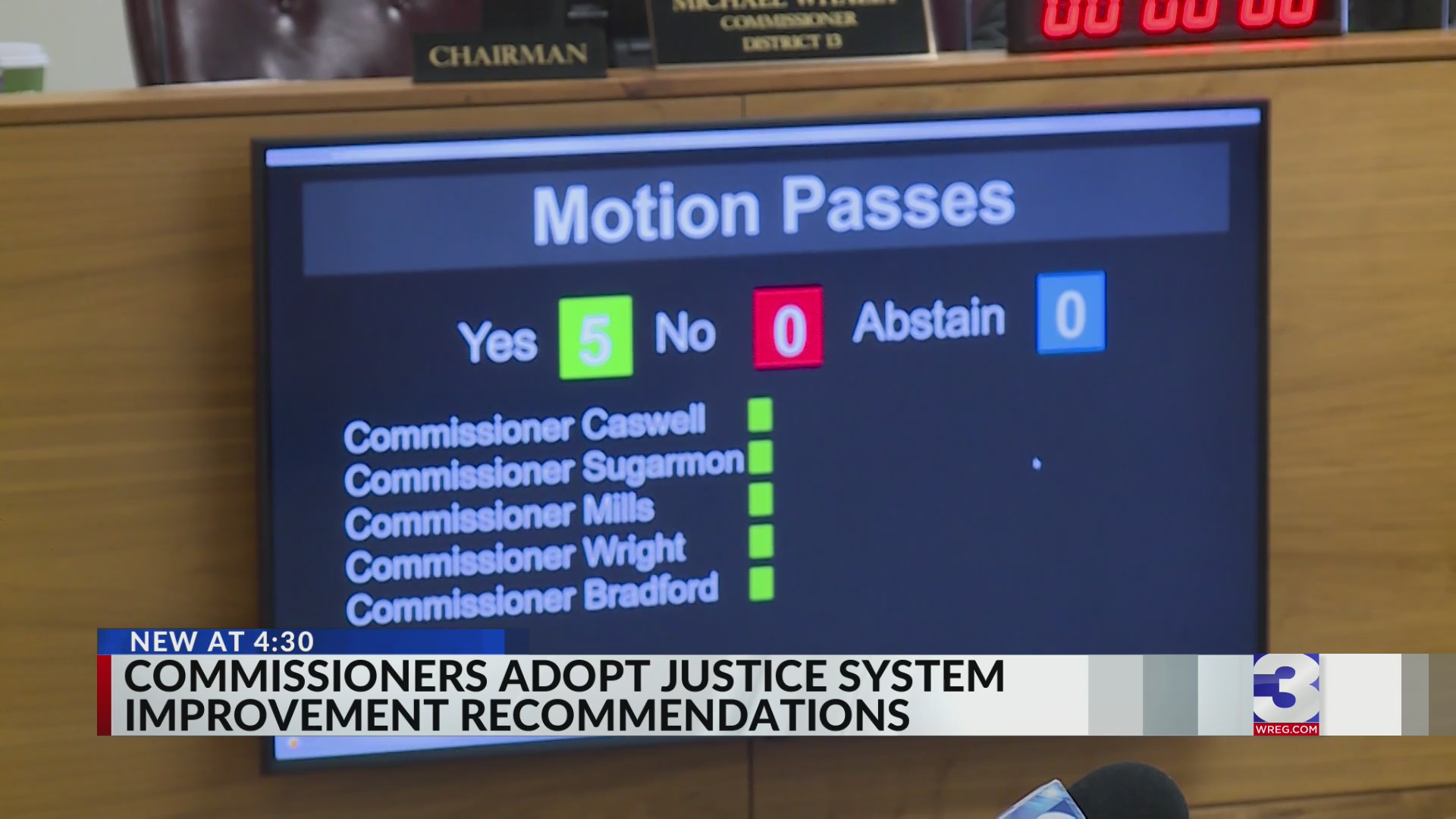 Commissioners aim to improve criminal justice system