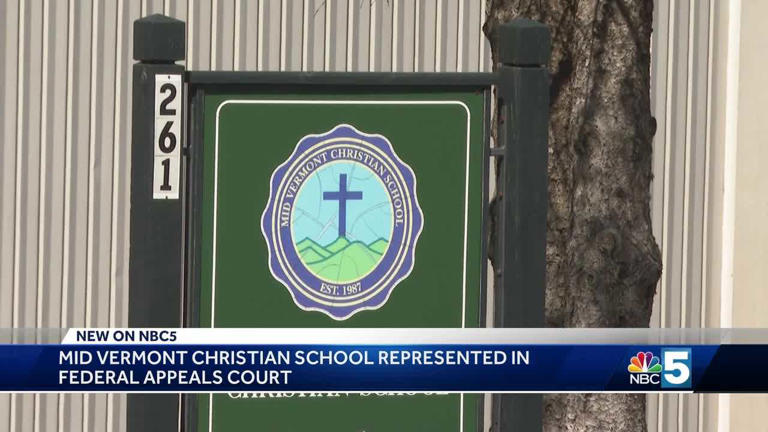 Vermont Christian school banned from state tournaments back in court today