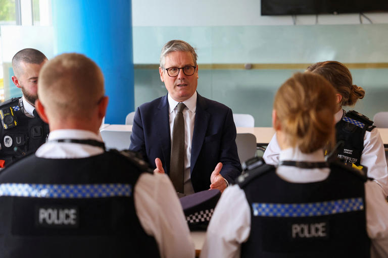 Starmer Vows To End Postcode Lottery With New Influx Of Police Officers