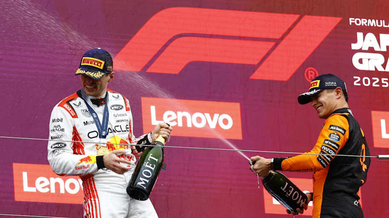 F1 Japanese GP Race Pace Data Reveals Shocking McLaren-Verstappen Gap