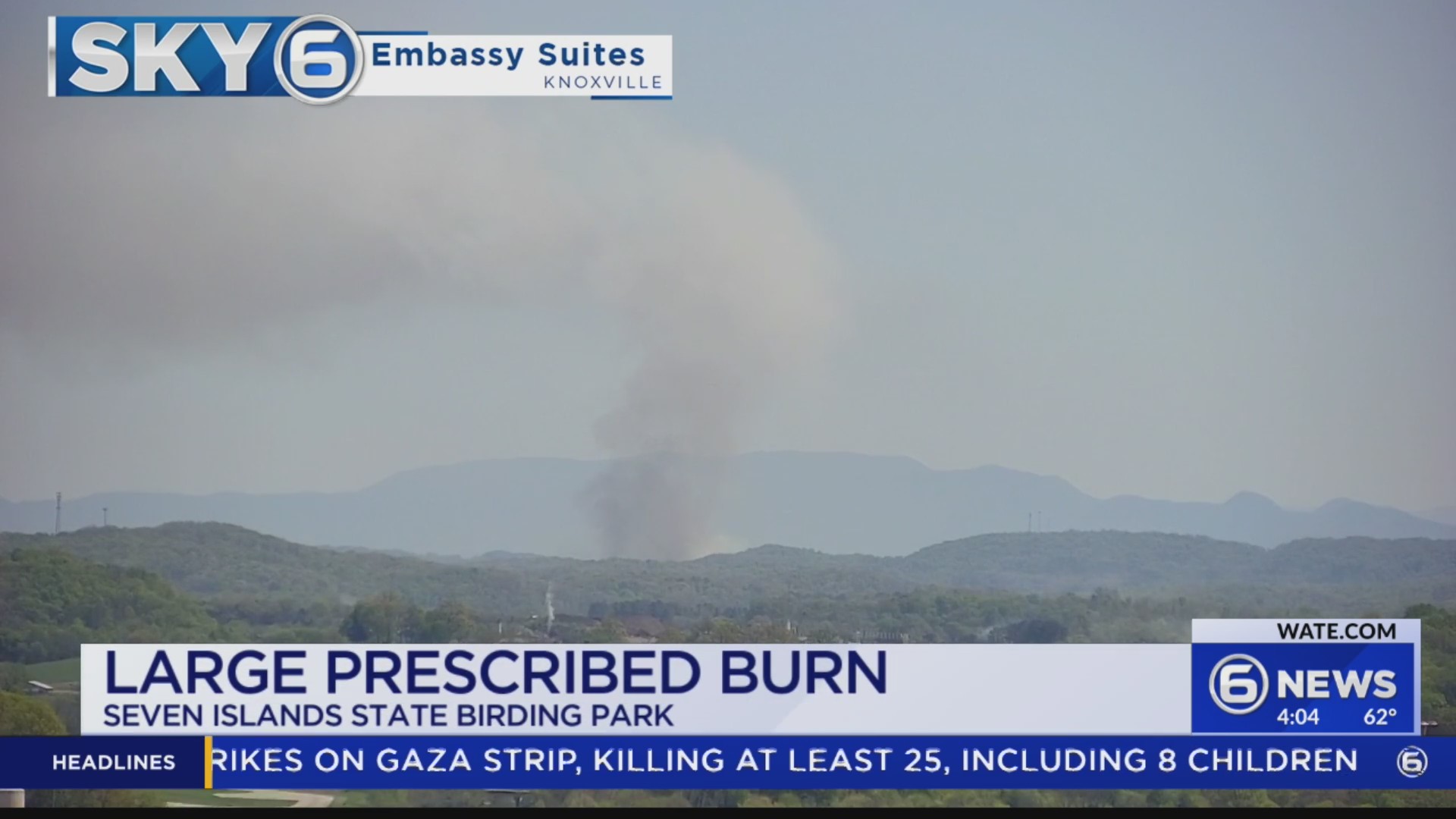 56-acre controlled burn in Kodak, Seymour VFD says