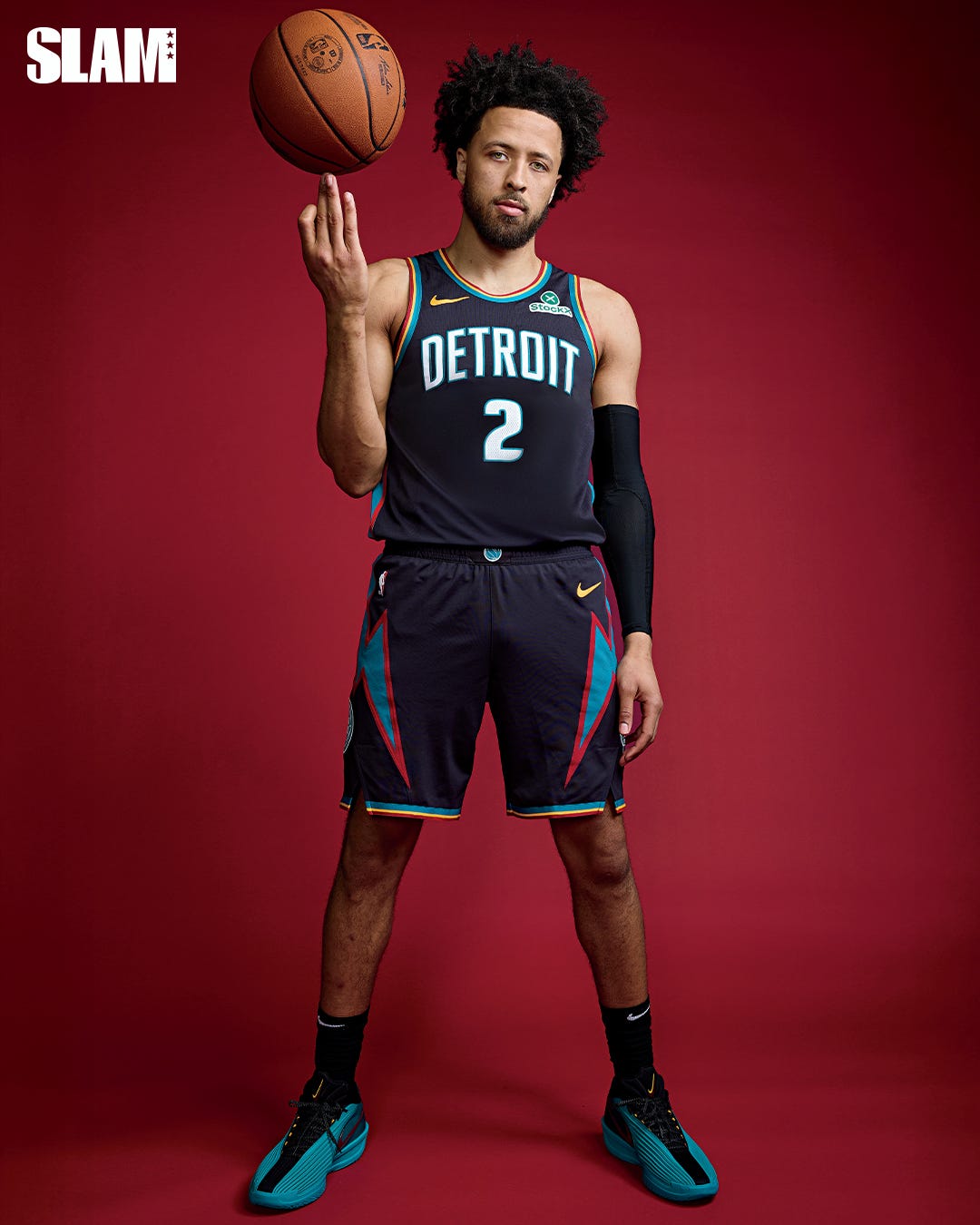 Detroit Pistons pull stealthy reveal of new teal and black jersey