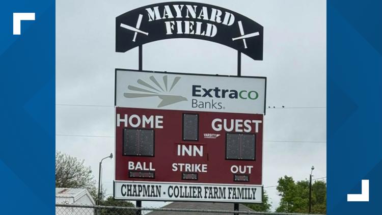 Troy Baseball Association names baseball field after Maynard family