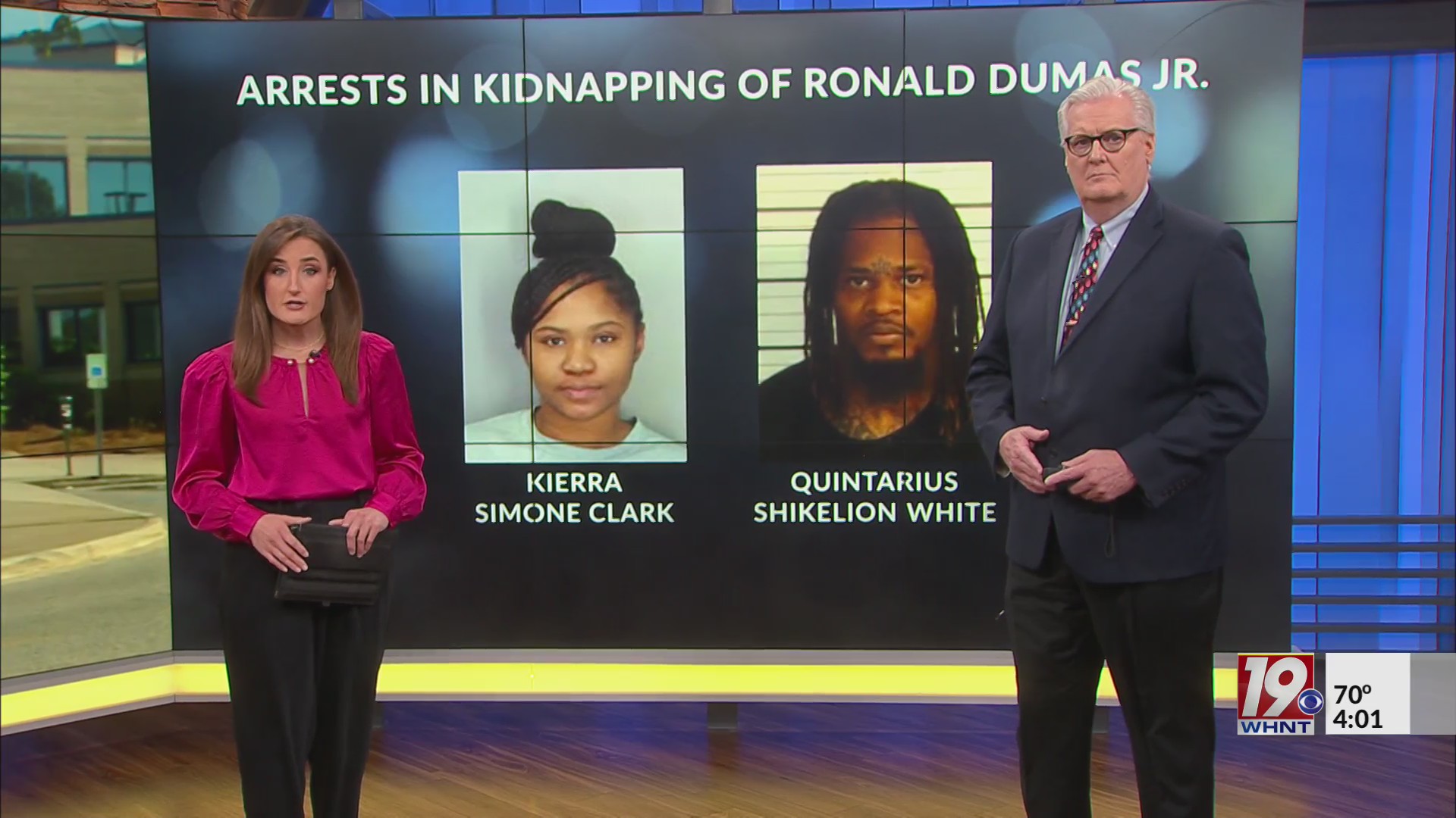 Arrests in Kidnapping of Ronald Dumas Jr. | April 9, 2025 | News 19 at ...