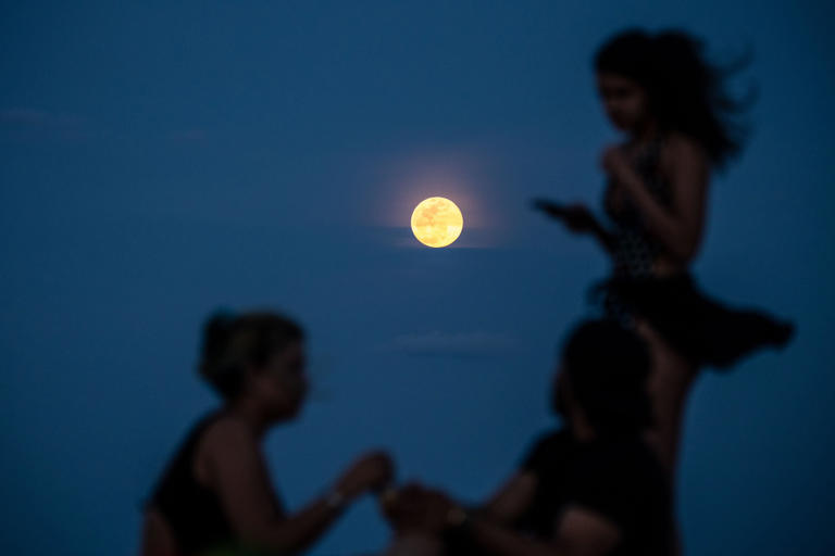 The first pink moon of 2025 will be here this weekend. Here’s how to see it