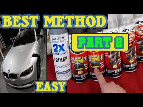 How to Paint Your Car With Spray Paint