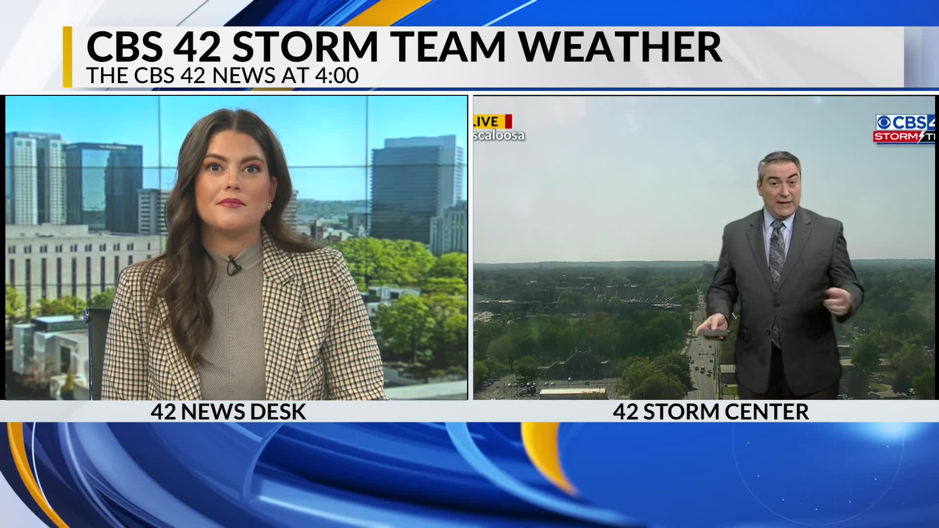 Strong to Severe Storms on Thursday - CBS 42 News at 4 pm Weather Update