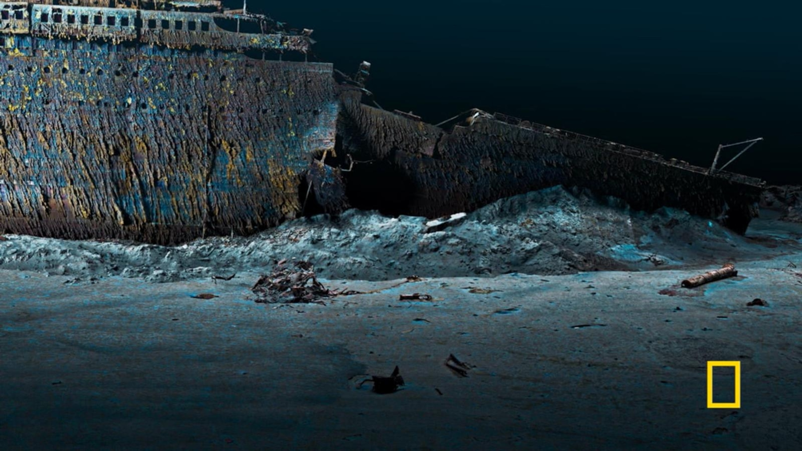 David Muir shares 3D scans of Titanic that reveal new insight into its final moments