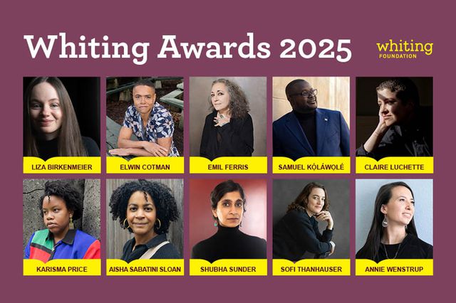 The 40th Whiting Awards Winners Have Been Announced — See the Full List