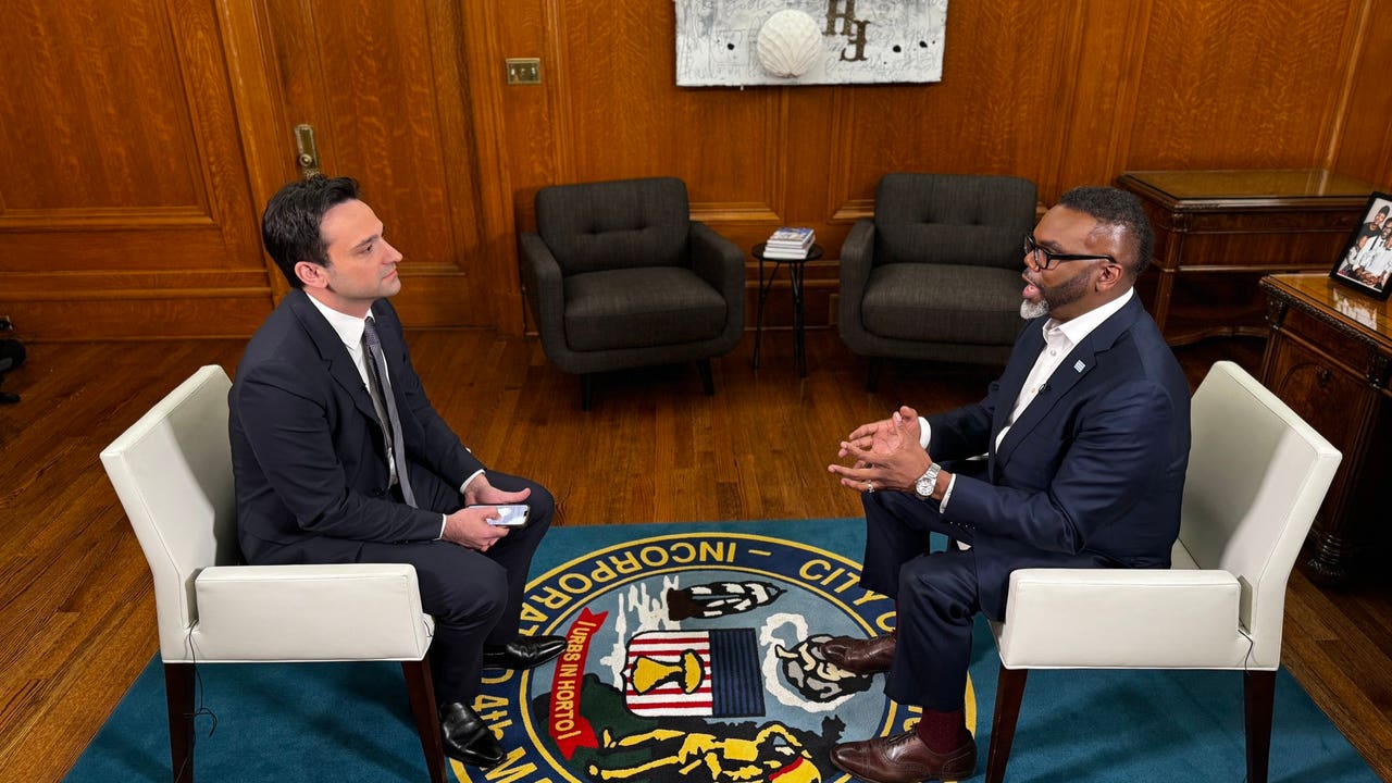 Mayor Johnson fires back at Trump, talks CPS deal, and denies asking ...