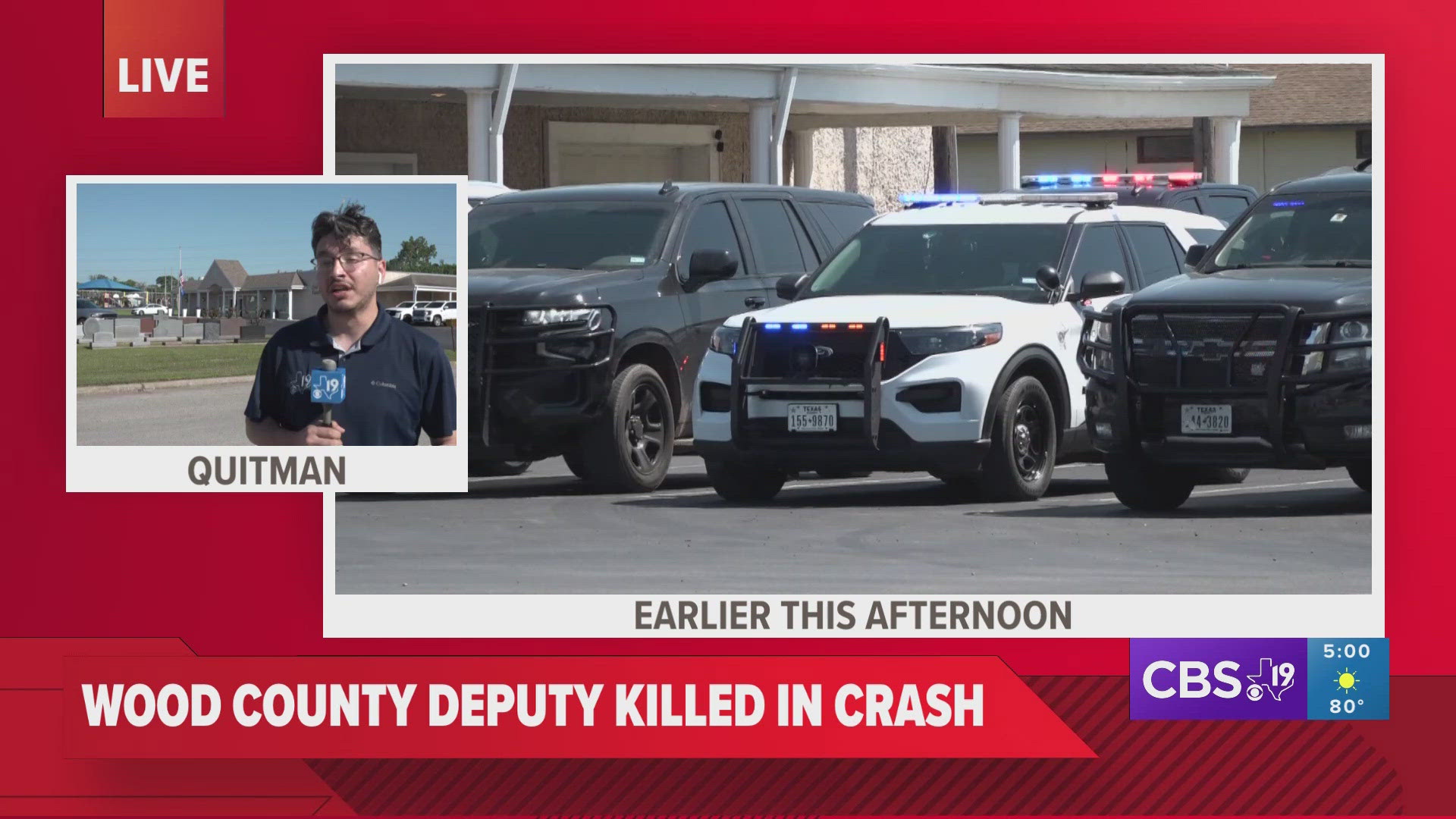 SHERIFF: Wood County Sheriff's Office deputy dies in crash