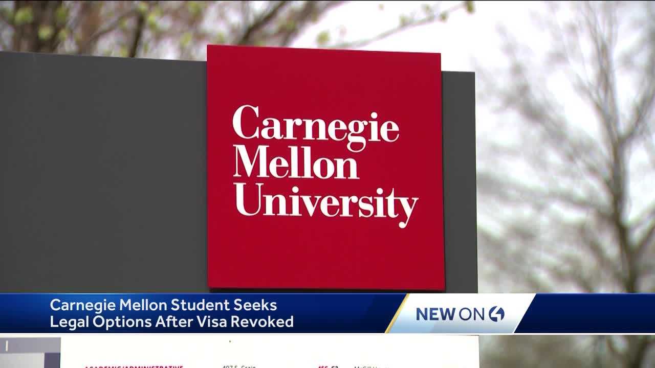 Carnegie Mellon student's visa revoked one semester from graduation