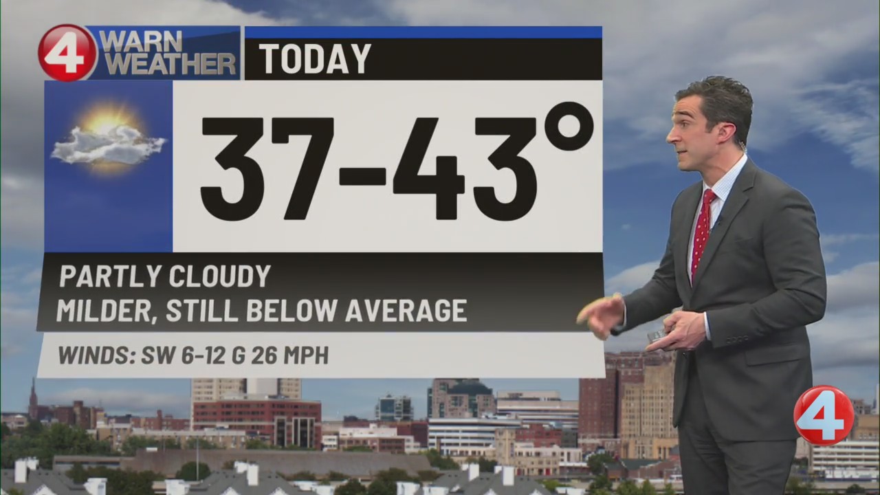 Buffalo weather update: noon, 4/9/25