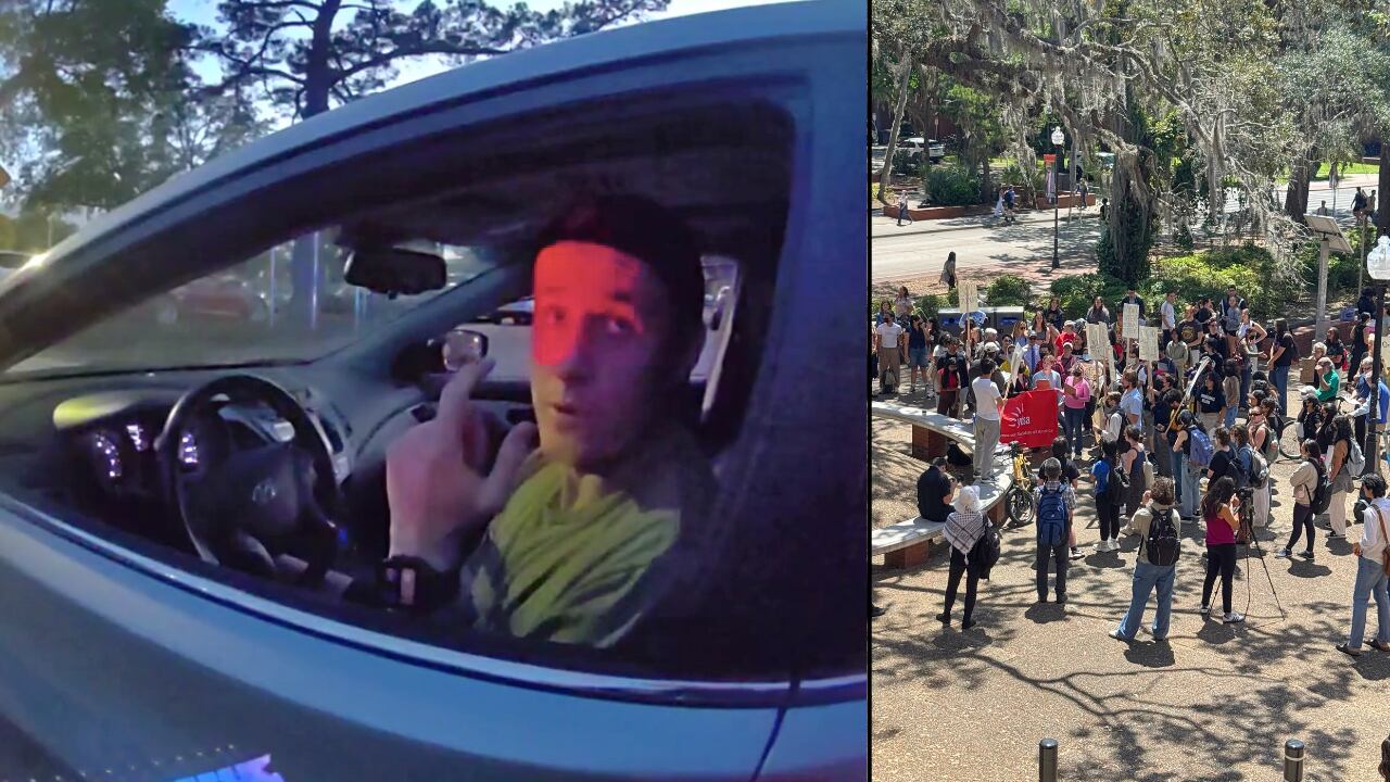 Protestors condemn ICE for deporting University of Florida student