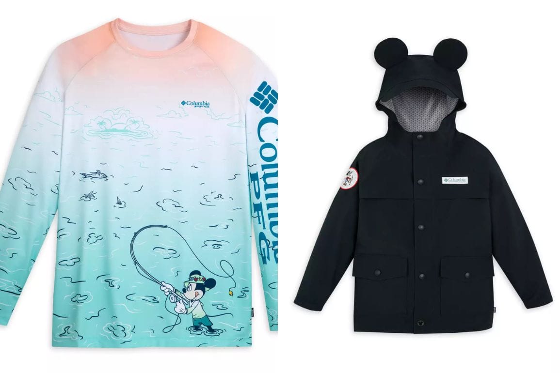 New Fishing-Inspired Disney Columbia Collection Available Online