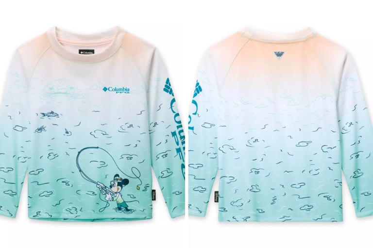New Fishing-Inspired Disney Columbia Collection Available Online