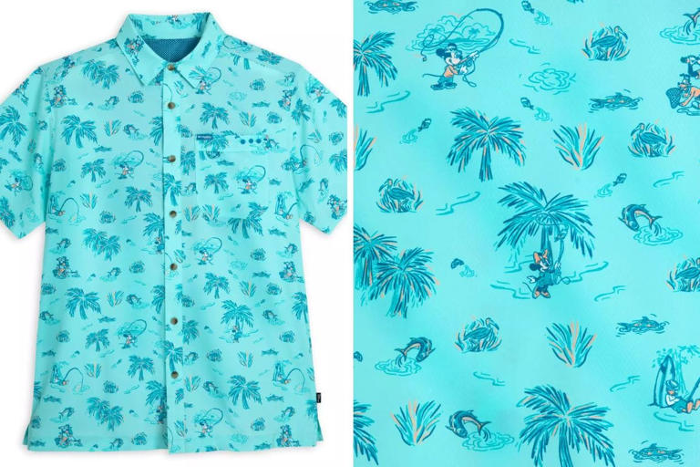 New Fishing-Inspired Disney Columbia Collection Available Online