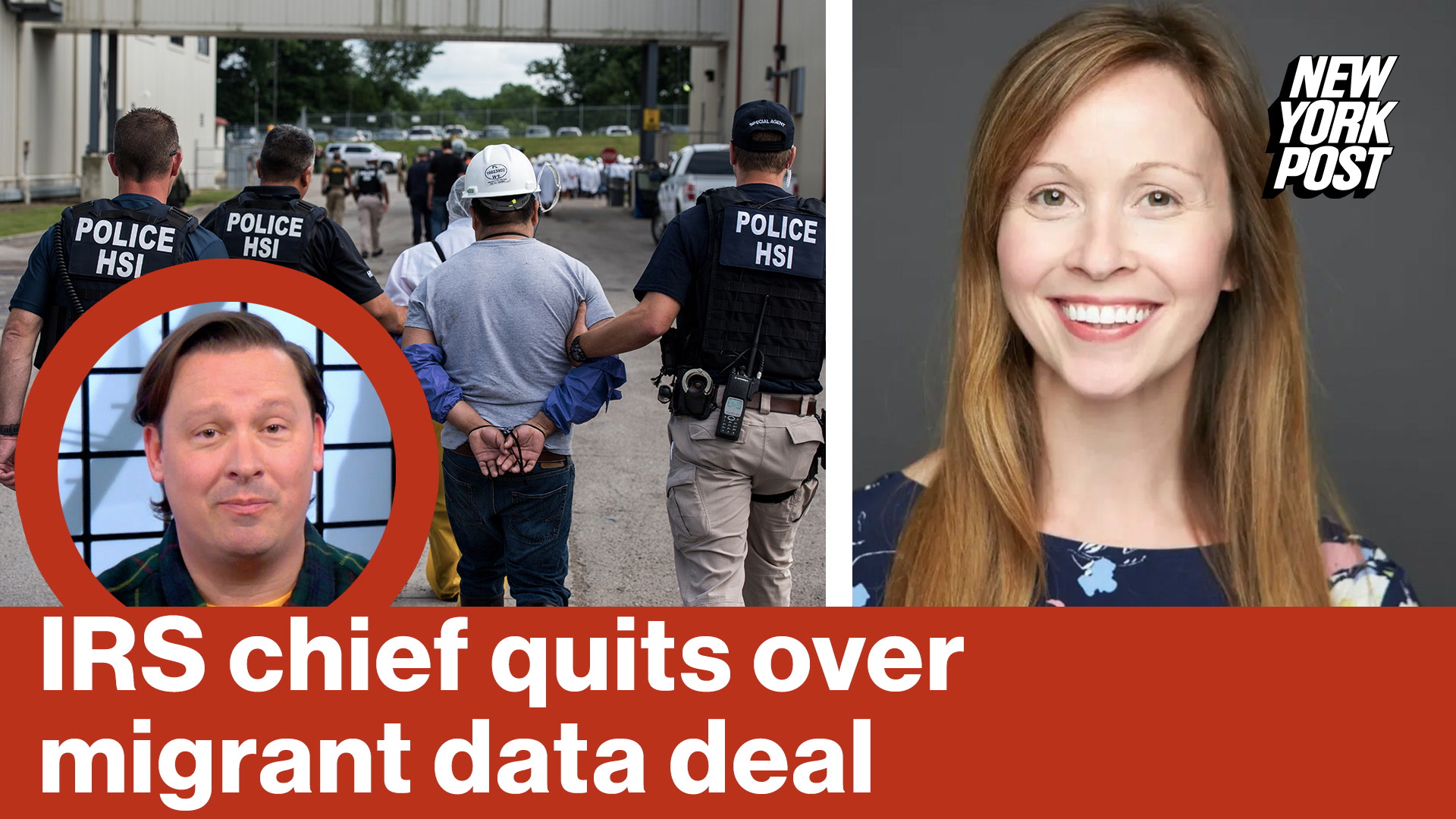 IRS chief quits over migrant data deal | Reporter Replay