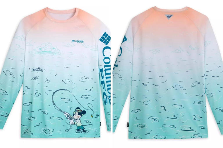 New Fishing-Inspired Disney Columbia Collection Available Online