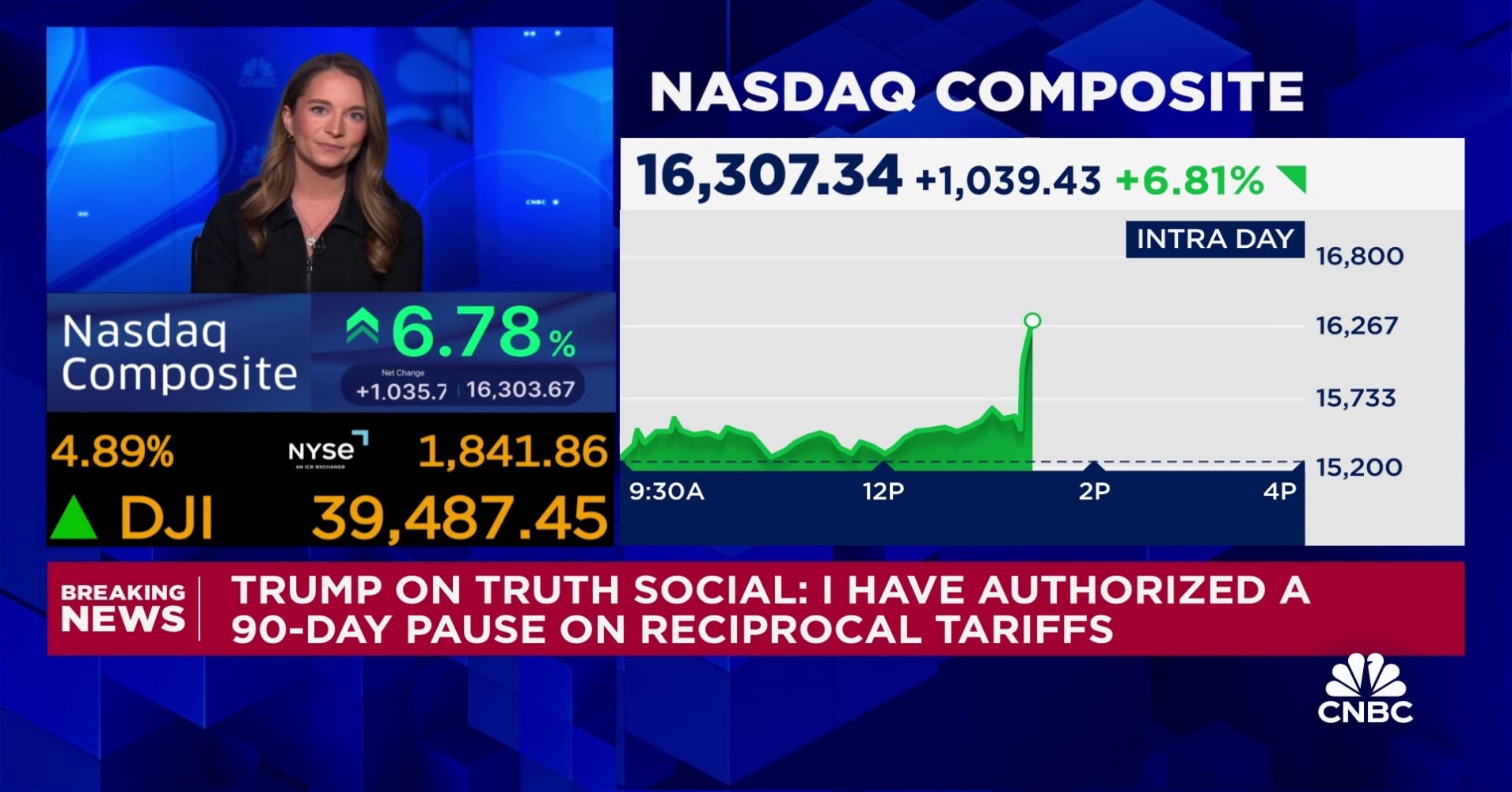 Trump announces 90-day tariff pause for at least some countries