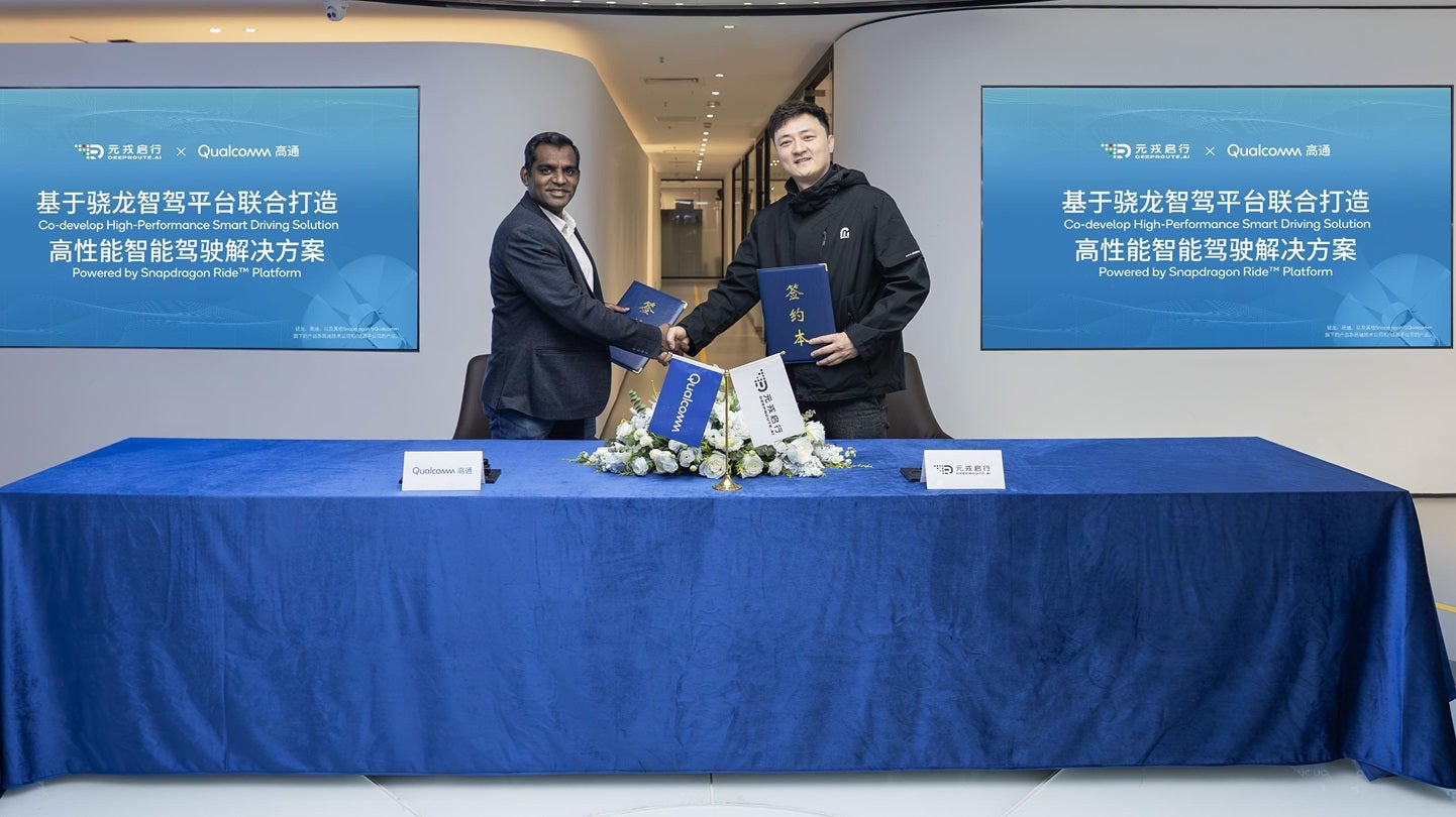 DeepRoute.ai and Qualcomm partner on ADAS