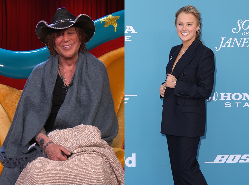 Celebrity Big Brother UK Scolds Mickey Rourke for JoJo Siwa Comments