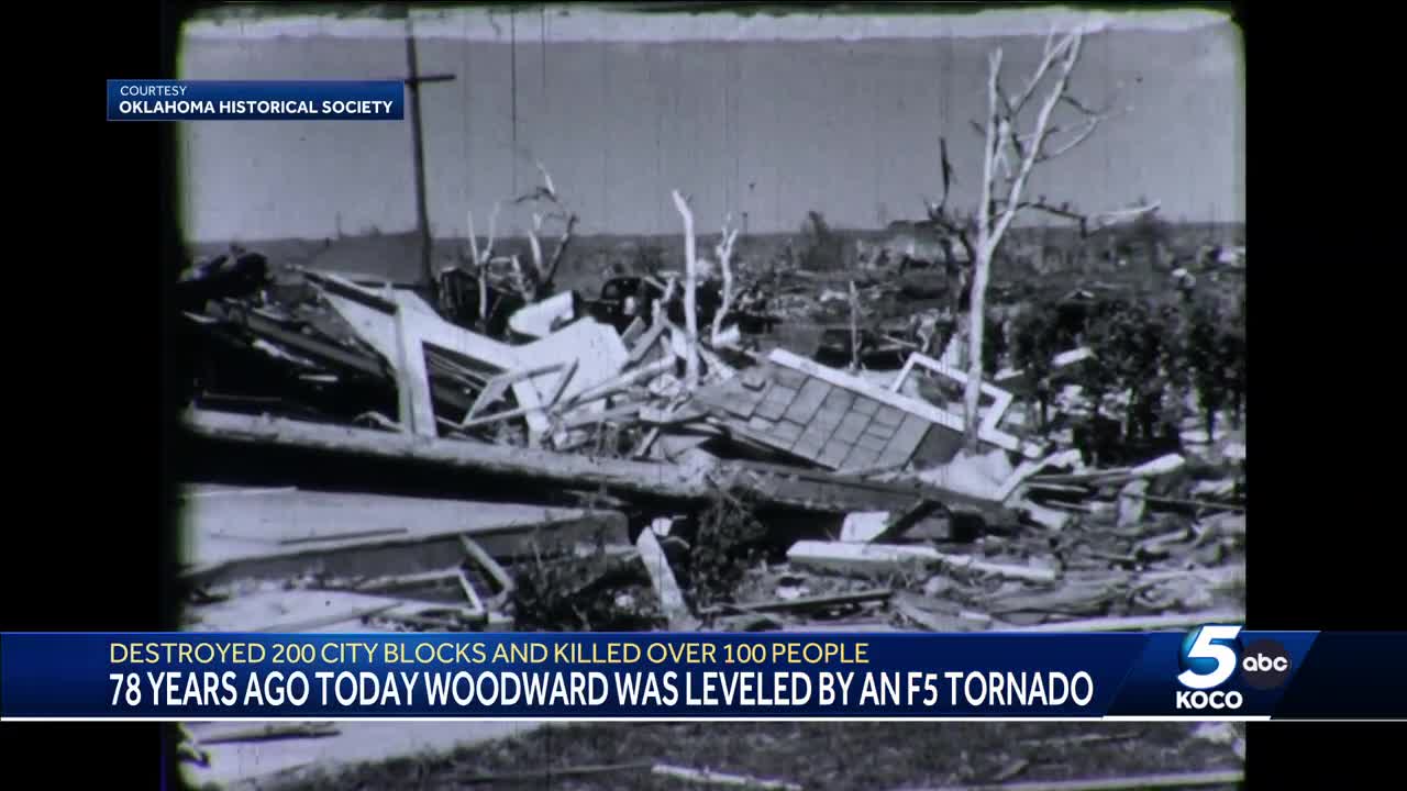 78 YEARS AGO TODAY THE DEADLIEST TORNADO IN STATE HISTORY HIT WOODWARD