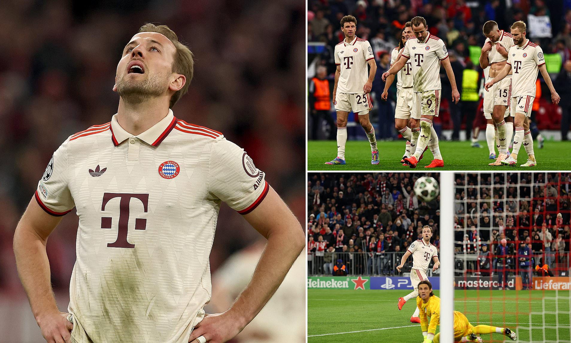 Bayern Munich star singles out Harry Kane after Champions League defeat ...