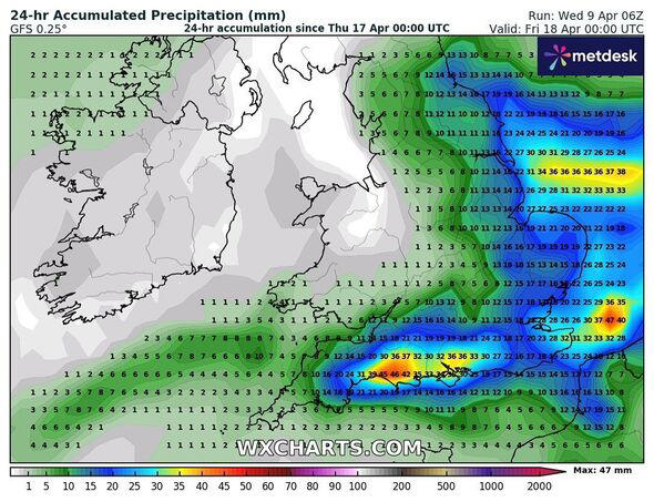 UK storm maps show when rain and 65mph gales sees crashing end to 23C ...