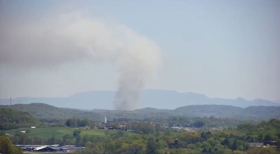 56-acre controlled burn in Kodak, Seymour VFD says