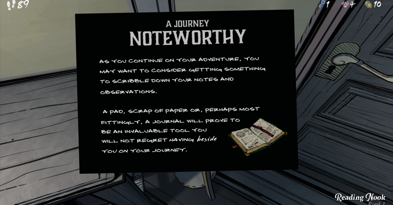 Note taking in Blue Prince is pure bliss