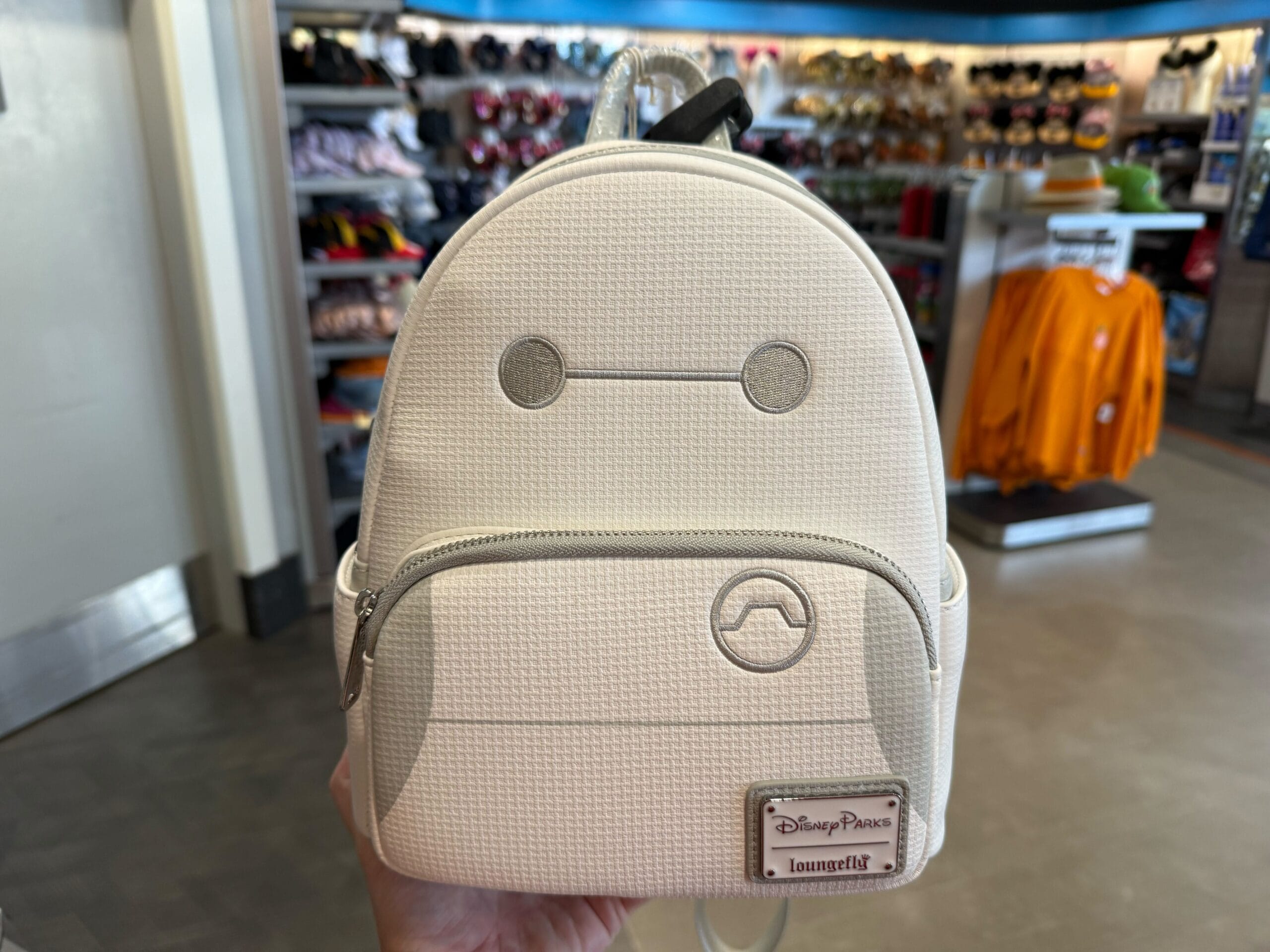 New Pastel Baymax Loungefly Backpack at Walt Disney World