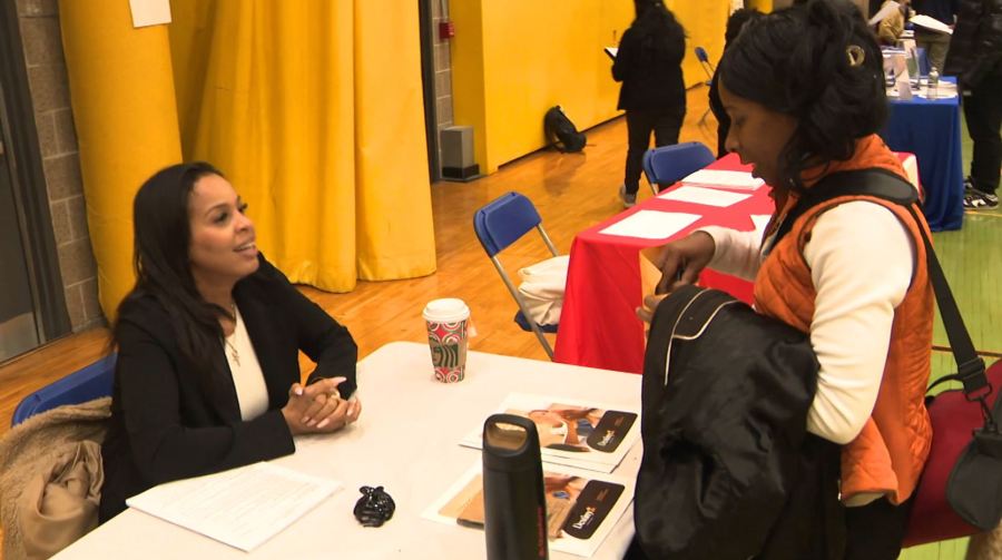 Get a job interview on the spot at NYC hiring hall