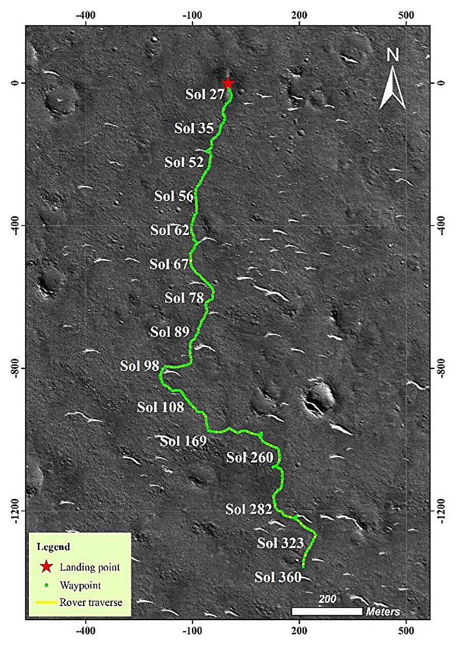 Advanced visual localization and topographic mapping enhance Zhurong rover's Mars exploration