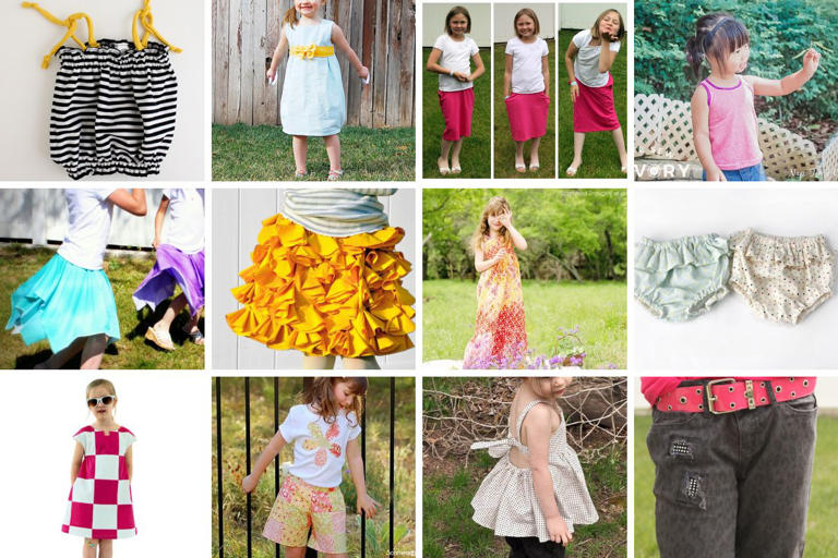 15 Free Summer Sewing Patterns for Girls