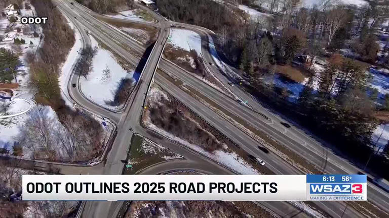 Ohio Department of Transportation outlines projects for 2025